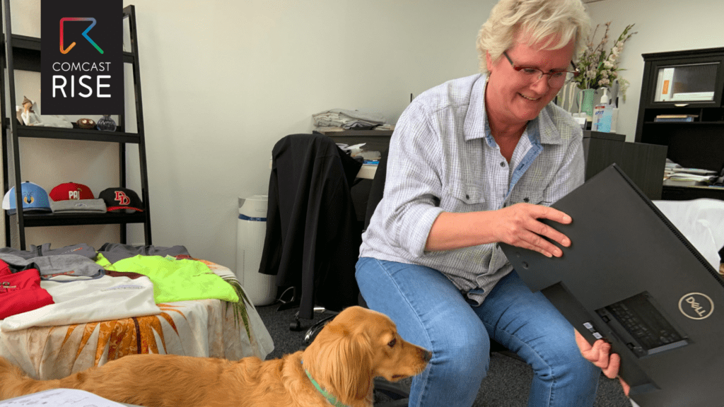 Put a Bird on It! Or Your Logo. Comcast RISE Assists Northwest Threads ...