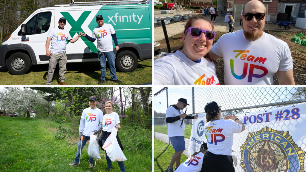Comcast Employees Team UP for Spring Volunteer Projects | Comcast ...