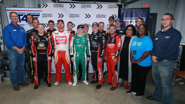 Comcast, NASCAR and Tech For Troops Rev Up Support for Veterans at ...