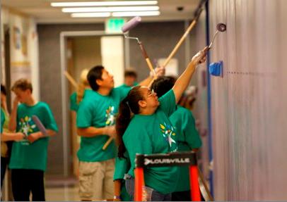 group painting wall | Comcast Utah