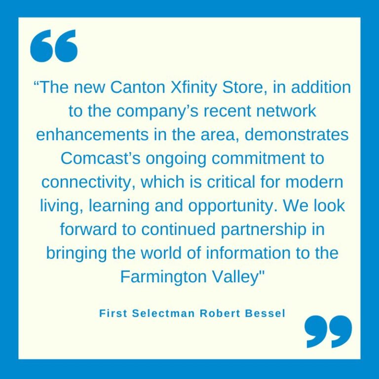 Comcast Opens New Xfinity Retail Store in Canton, Connecticut | Comcast ...